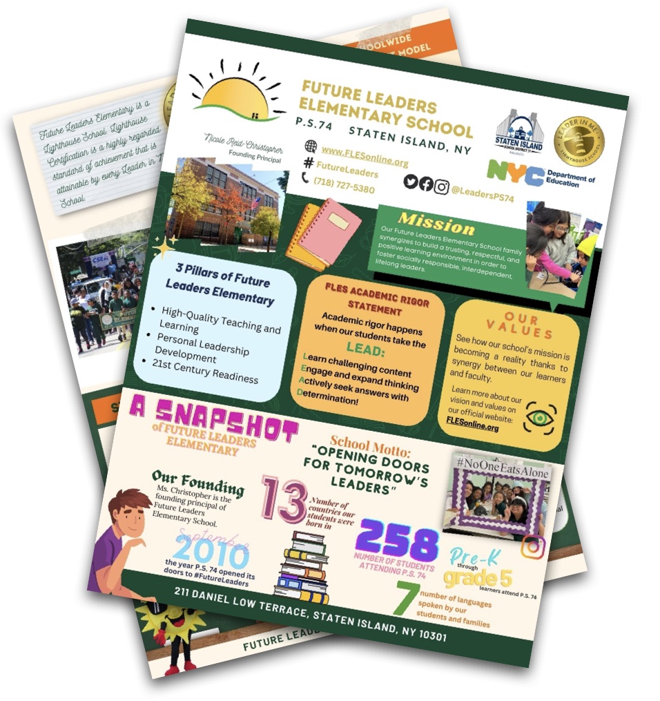 FLES New Pamphlet – Future Leaders Elementary